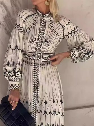 Women's Long Sleeve Spring/Fall As Picture Ethnic Daily Going Out ...