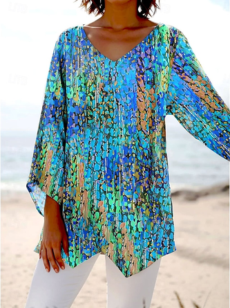 Loose Simple Blouse | zolucky