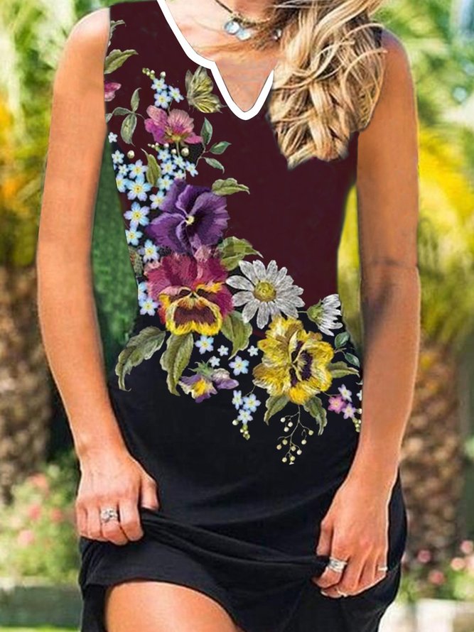 Print dress | zolucky